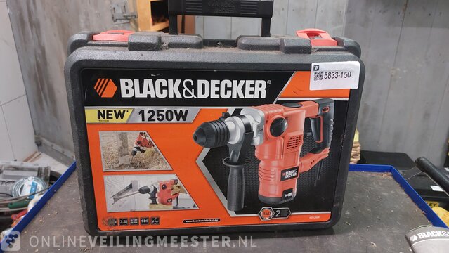 Demolition hammer Black en Decker KD1250